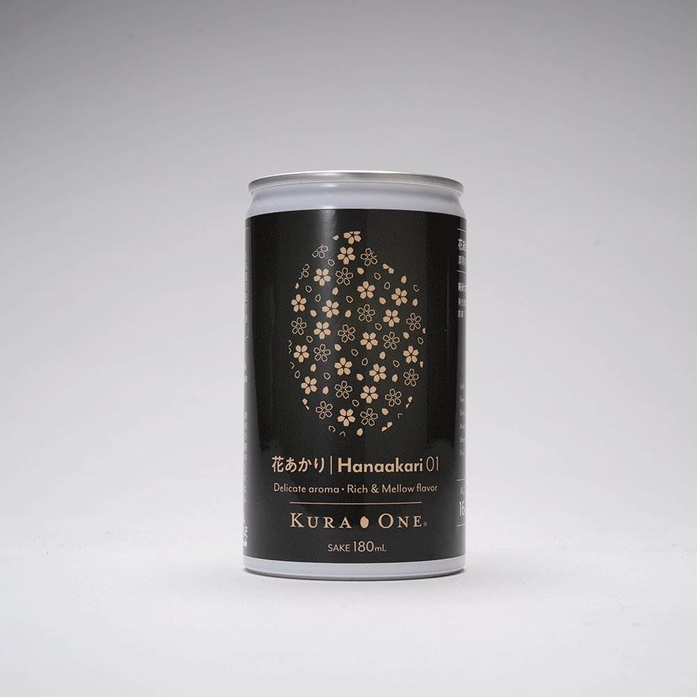 KURA ONE® 花あかり日本酒缶6銘柄180mL*6本ボックス